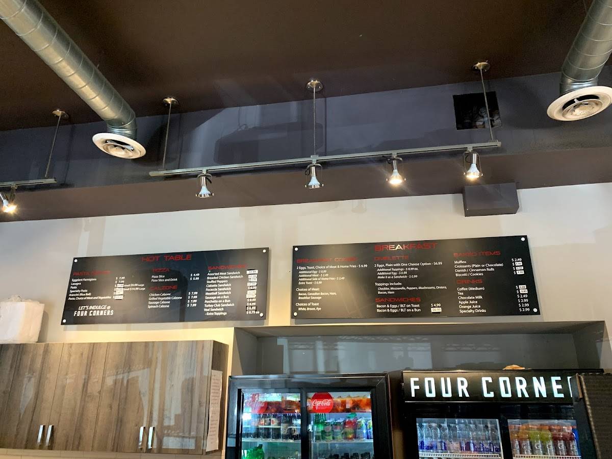 Menu at Agostino's Fine Foods restaurant, Caledon, Airport Rd