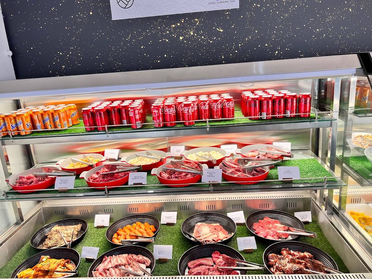 Menu at GOGI Korean BBQ & HotPot Buffet, Geelong