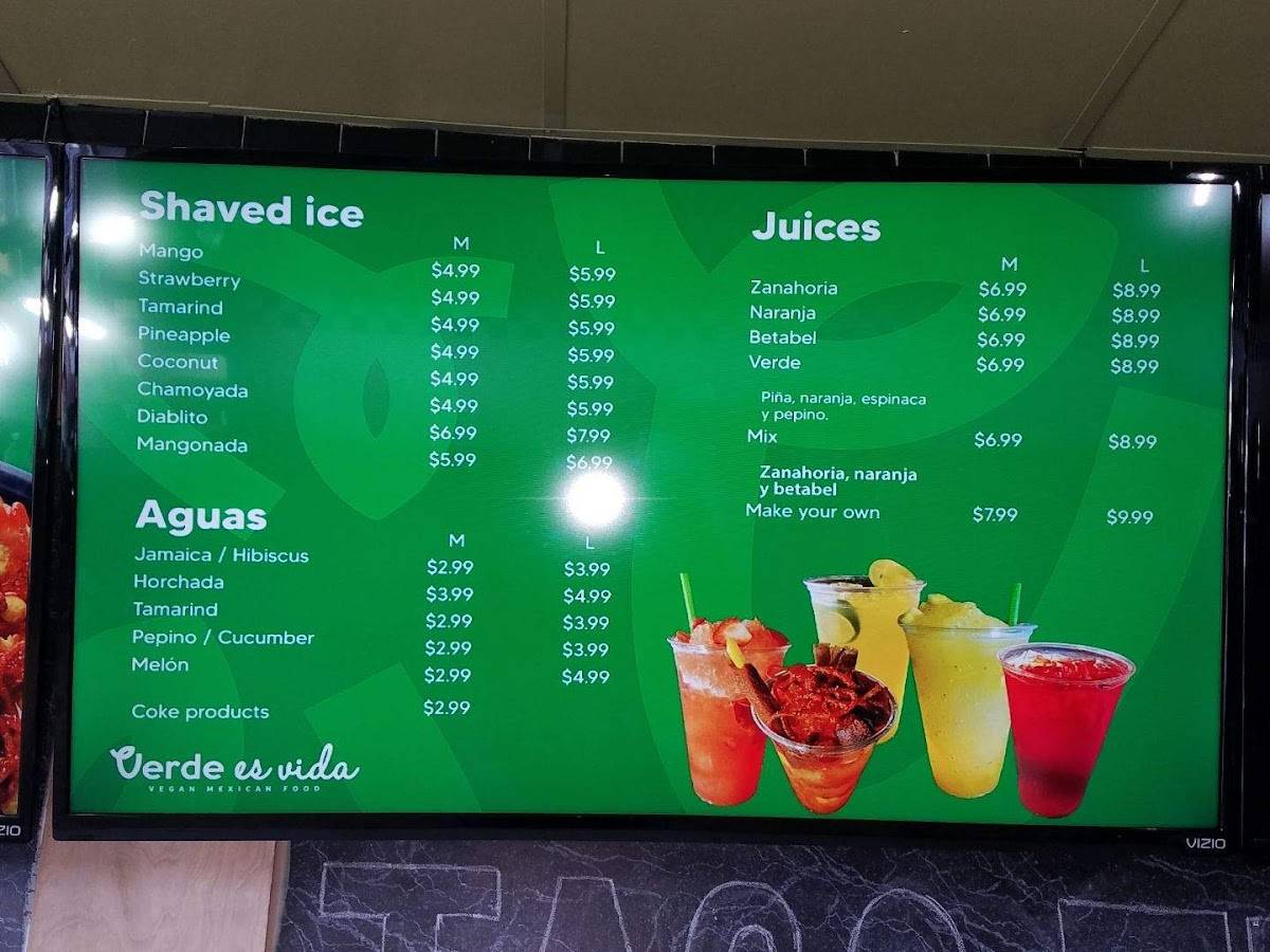 Menu at GUADALAJARA STREET TACOS & HOTDOGS restaurant, Sierra Vista
