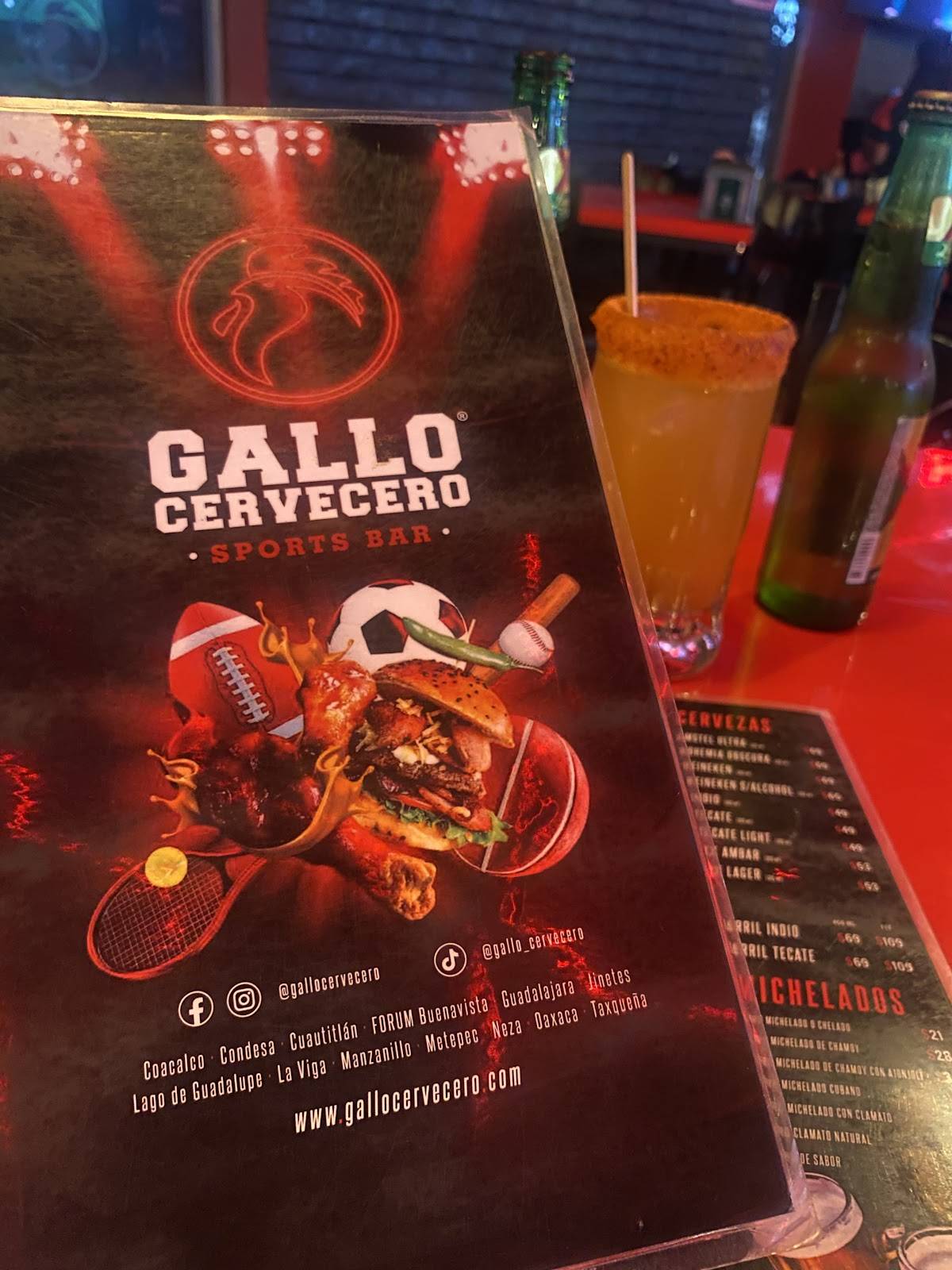 Menu at Gallo Cervecero pub & bar, Oaxaca, Calz. Porfirio Díaz 233B