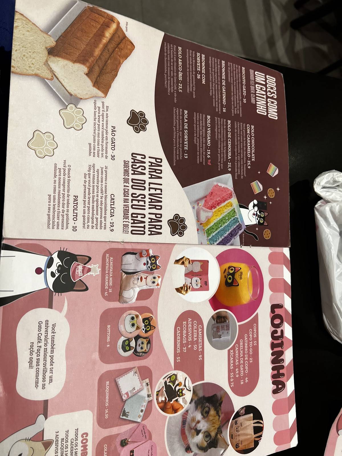 Menu em Gato Café Barra, Rio de Janeiro, Av. Ayrton Senna