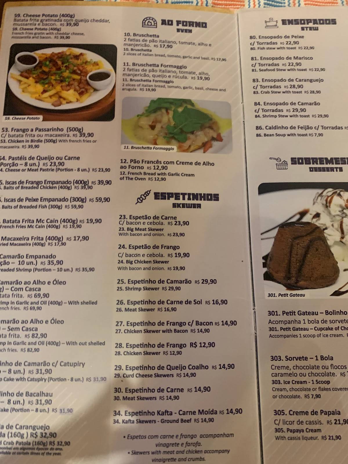 Menu em Giramundo Drinks + Food Tambaú pub & Bar, João Pessoa