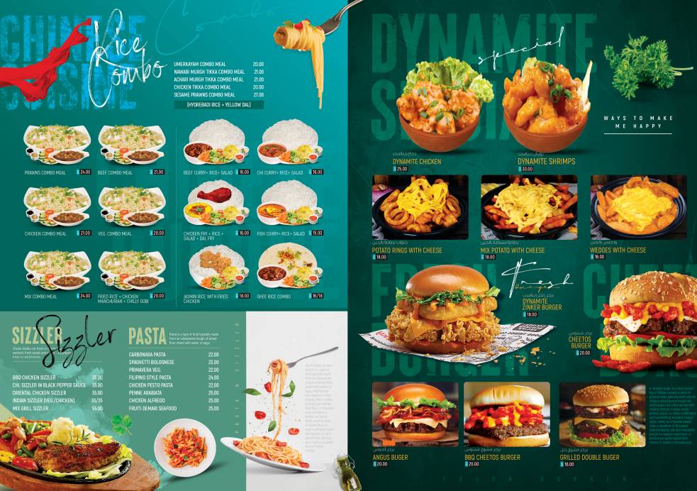 Menu at Golden Royal Dining Restaurant Jumeirah Village Circle ...