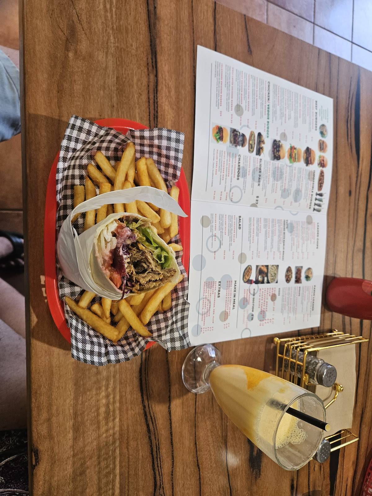 Menu at Golden Snapper Fish & Chip Shop restaurant, Merriwa
