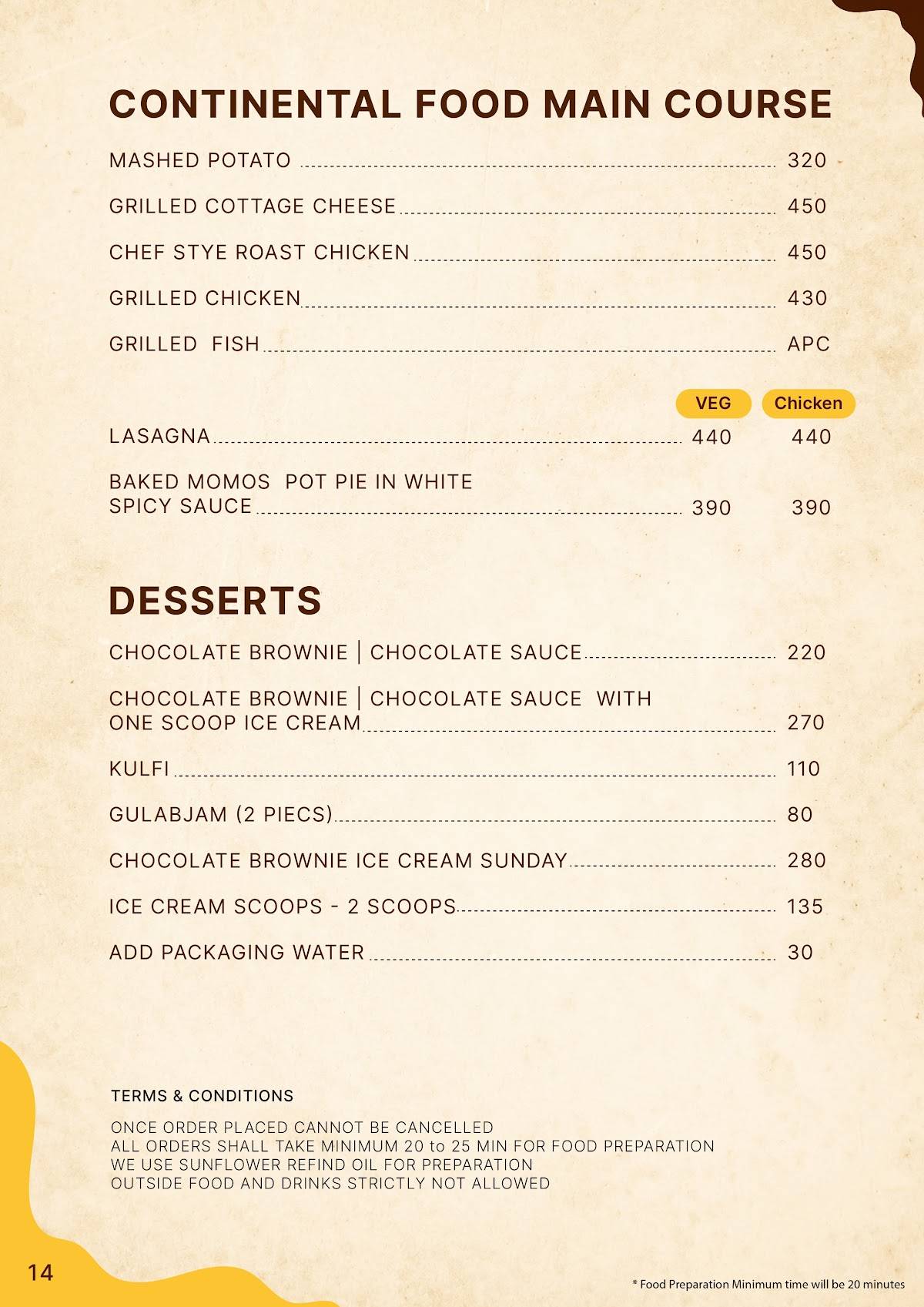 Menu at Grand century restaurant and cafe, Navi Mumbai