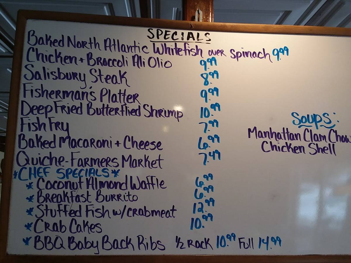 Menu at Grandma Sally's Restaurant, New Port Richey