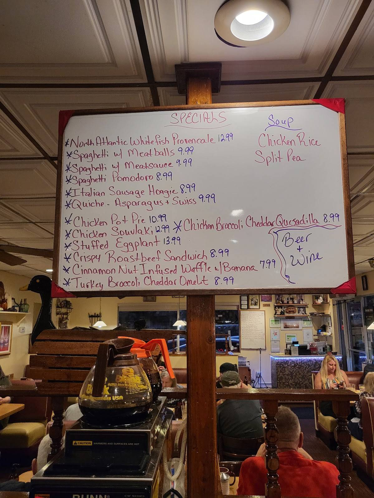 Menu at Grandma Sally's Restaurant, New Port Richey