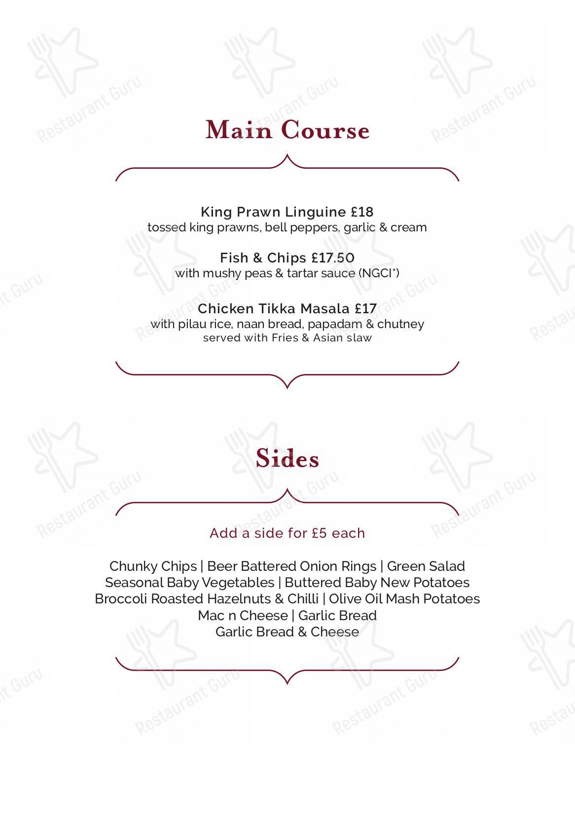 Menu at Smiths at Gretna Green Hotel pub & bar, Gretna