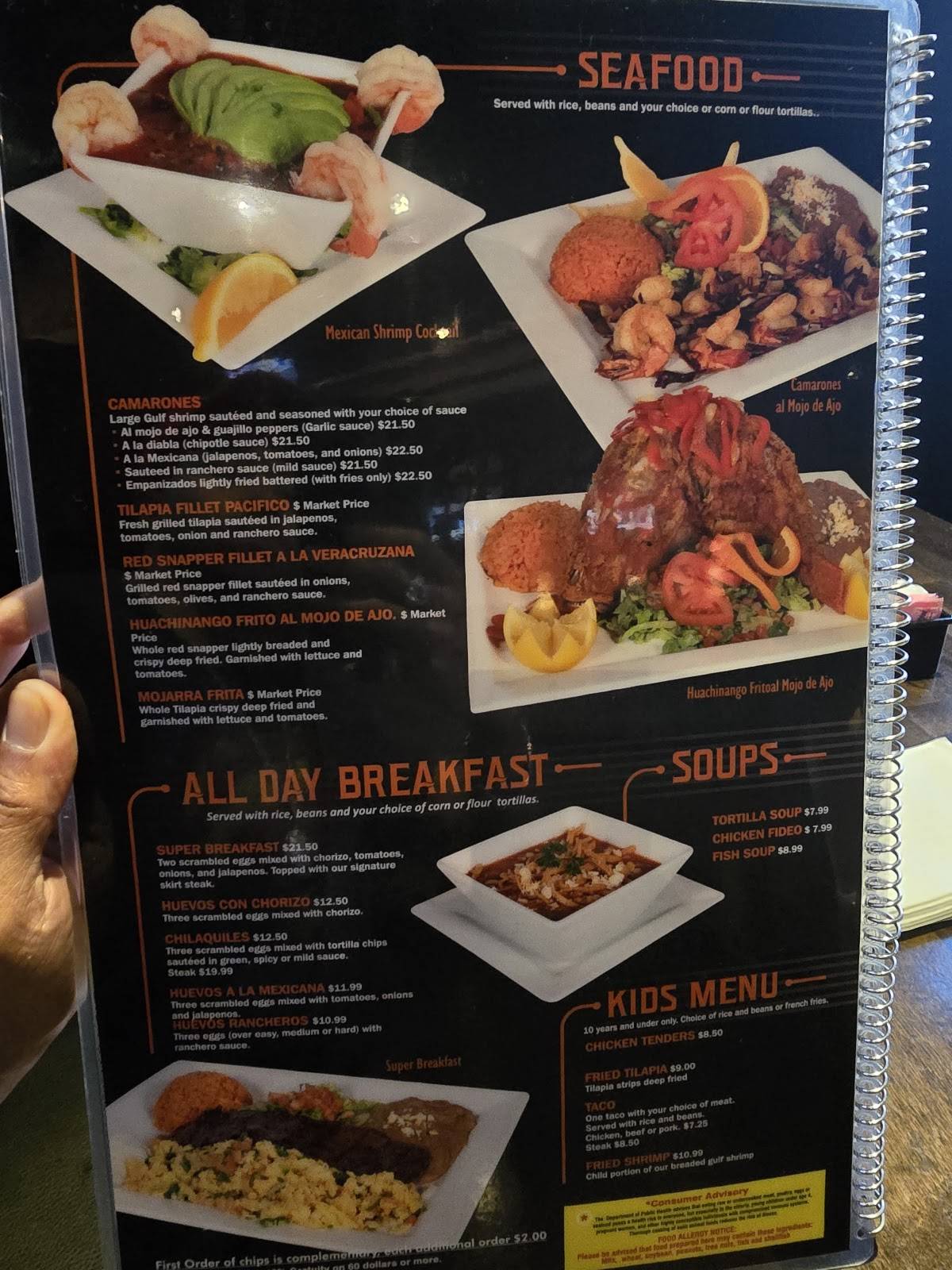 Menu at Asada Grill & Cantina restaurant, Highland, W 45th St
