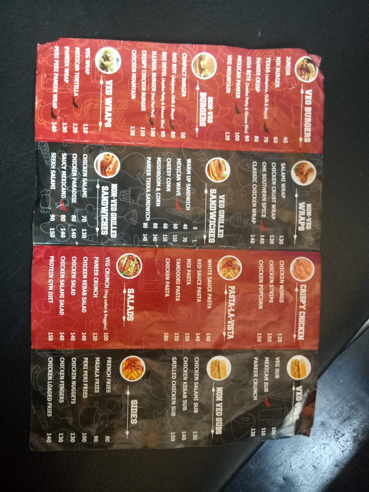 Menu at Grill Masters Malout, Malout