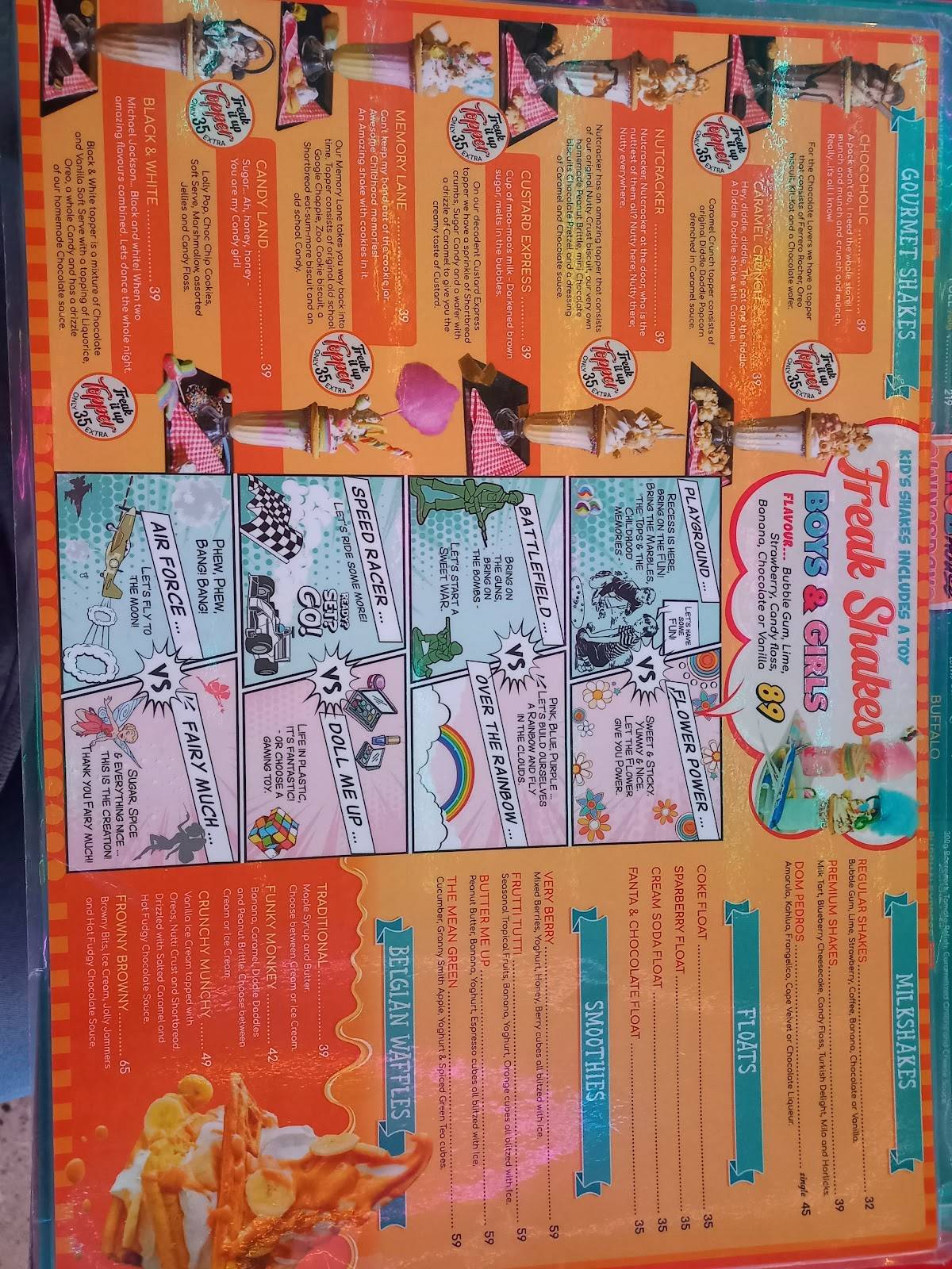 Menu at GrubHouse Eco Park restaurant, Centurion