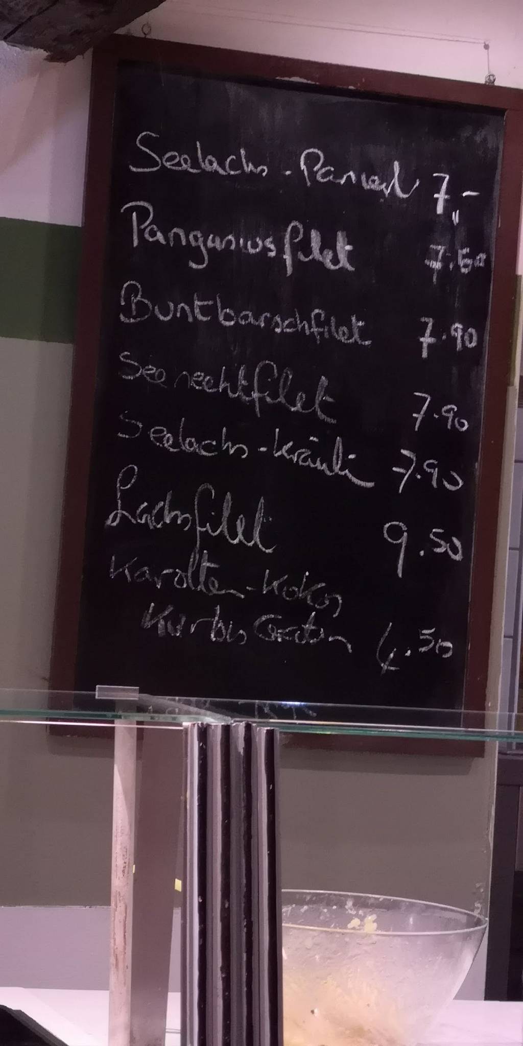 Speisekarte von Grüne Insel restaurant, Ulm