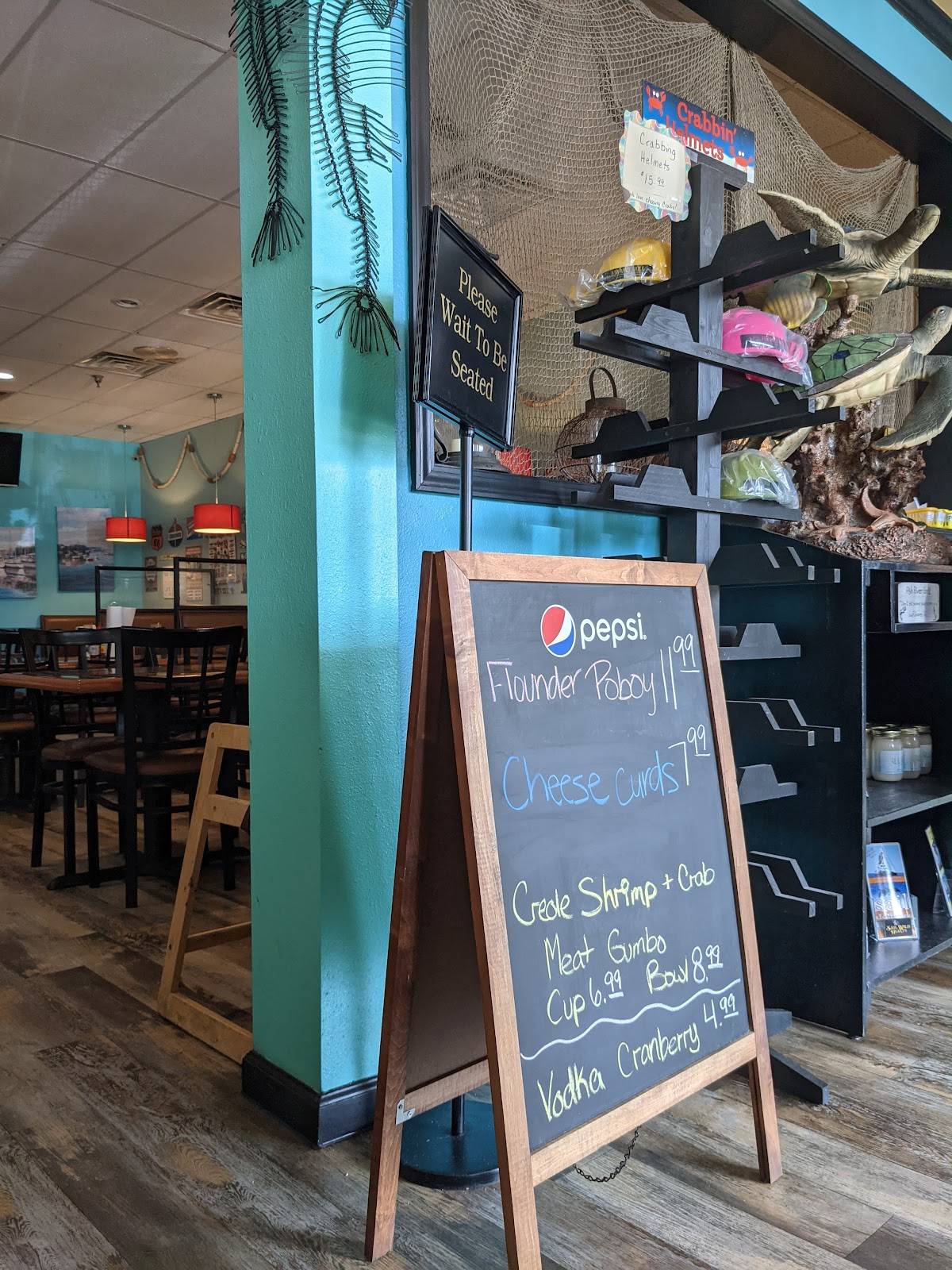 Menu at Fish River Grill restaurant, Gulf Shores