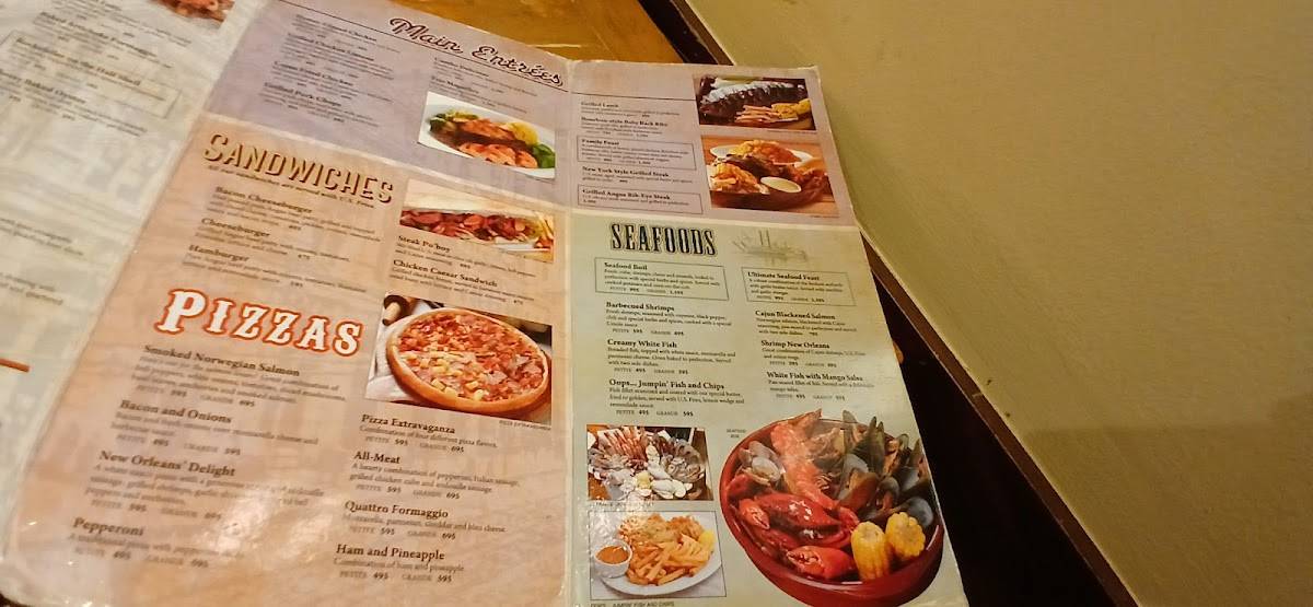 Menu at Gumbo restaurant, Mandaluyong, L2