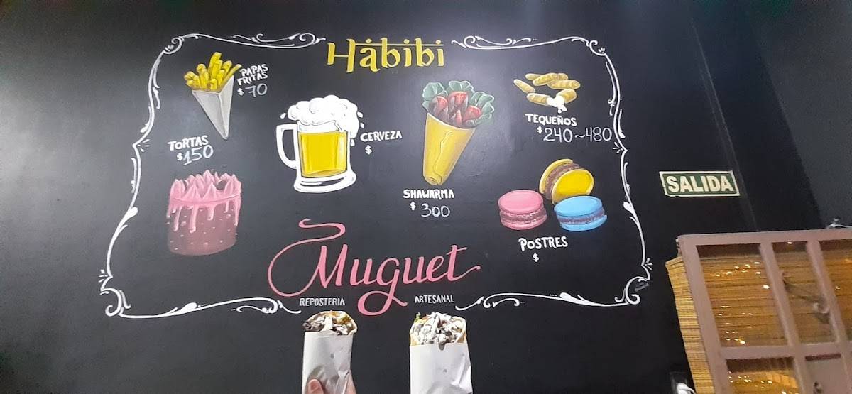 Menu at HABIBI SHAWARMA, Arcot