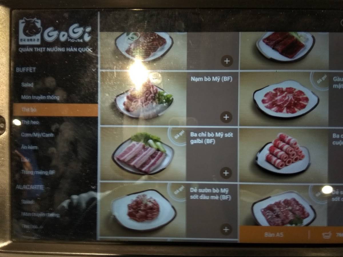 Menu at GoGi House restaurant, Hanoi, Ô số 01