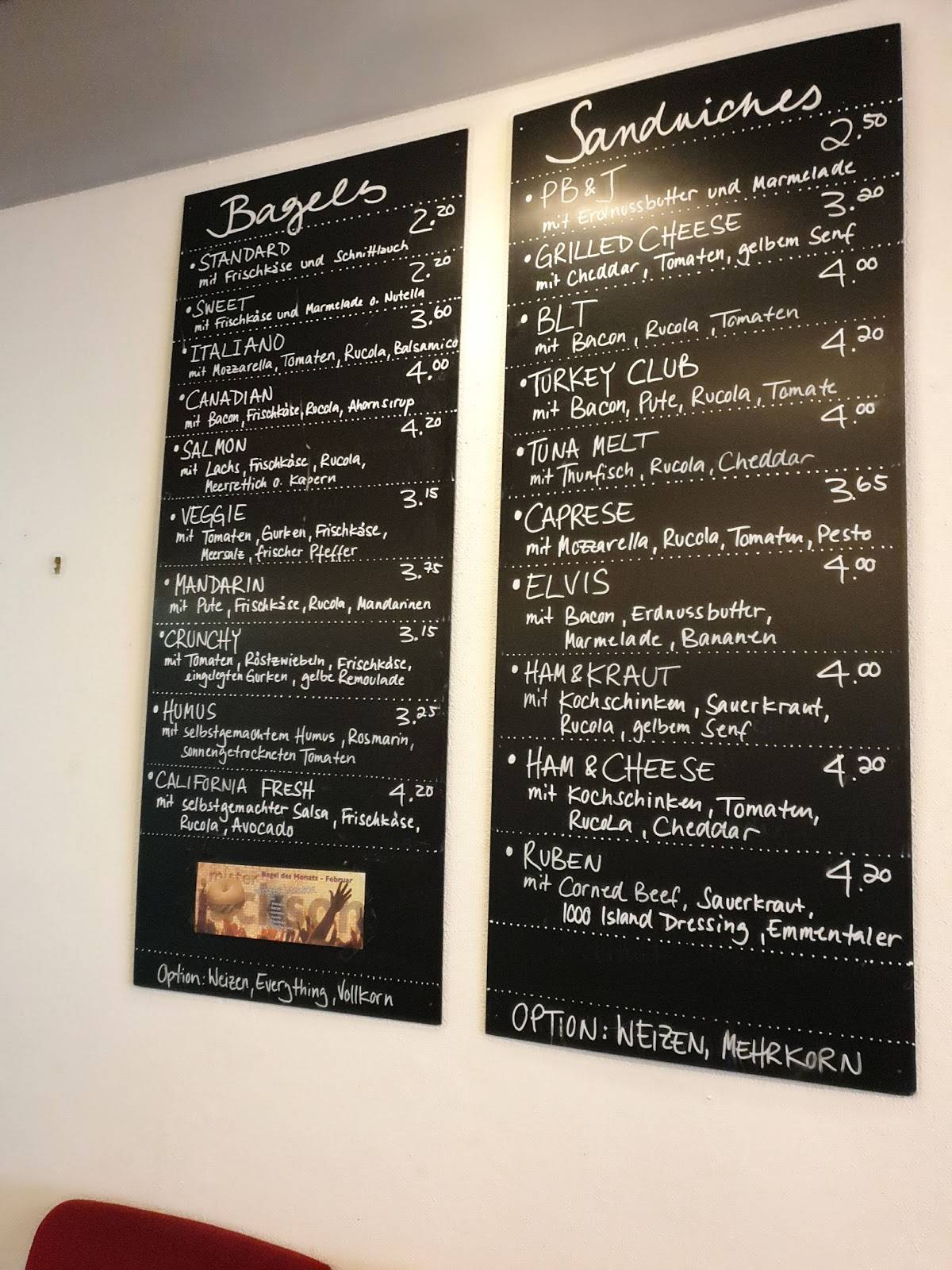 Speisekarte von Happy Monkey cafe, Münster