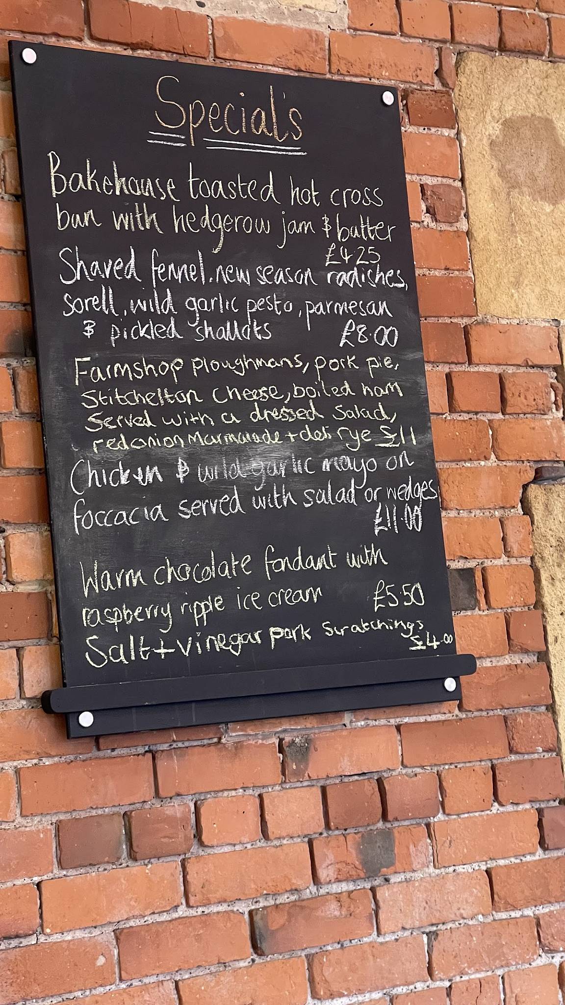 Menu at Harley Café cafe, Worksop, 4A Tan Gallop