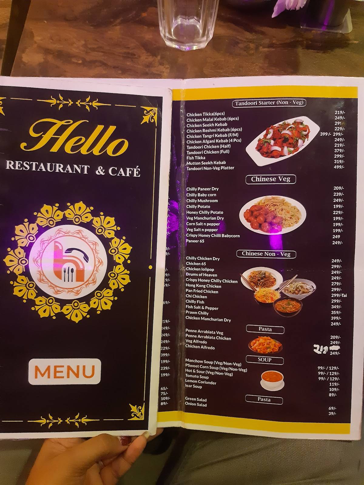 Menu at HELLO RESTAURANT & CAFE ( POCKET FRIENDLY CAFE ) EAST BORING ...