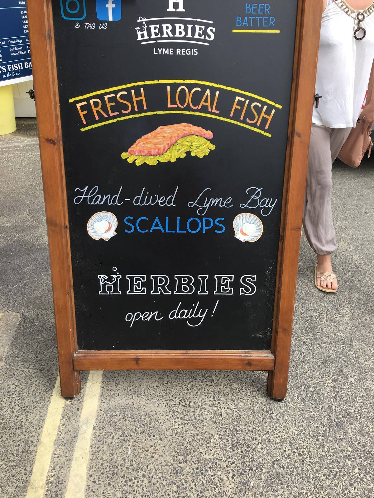 Menu at Herbies Fish & Chips fast food, Ferndown, 165-167 New Rd