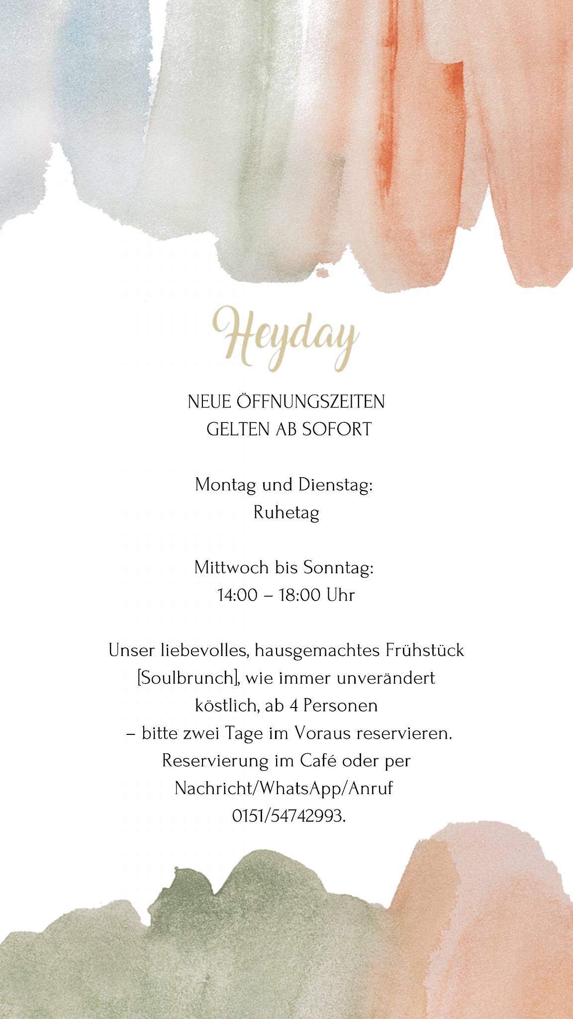 Speisekarte von Heyday Foto Café cafe, Mettingen