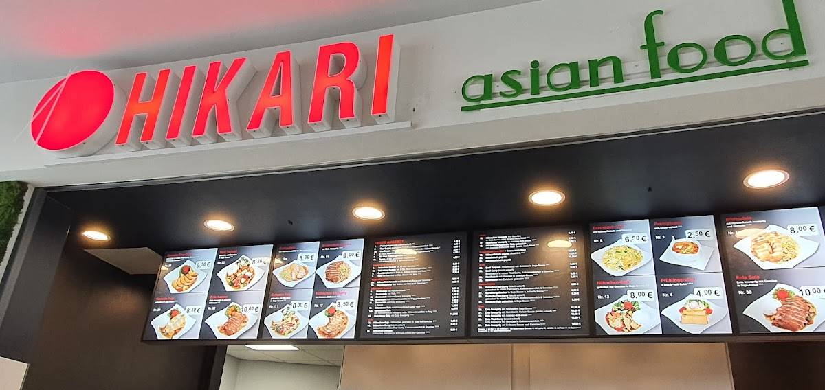 Speisekarte von Hikari Asian Food restaurant, Stein