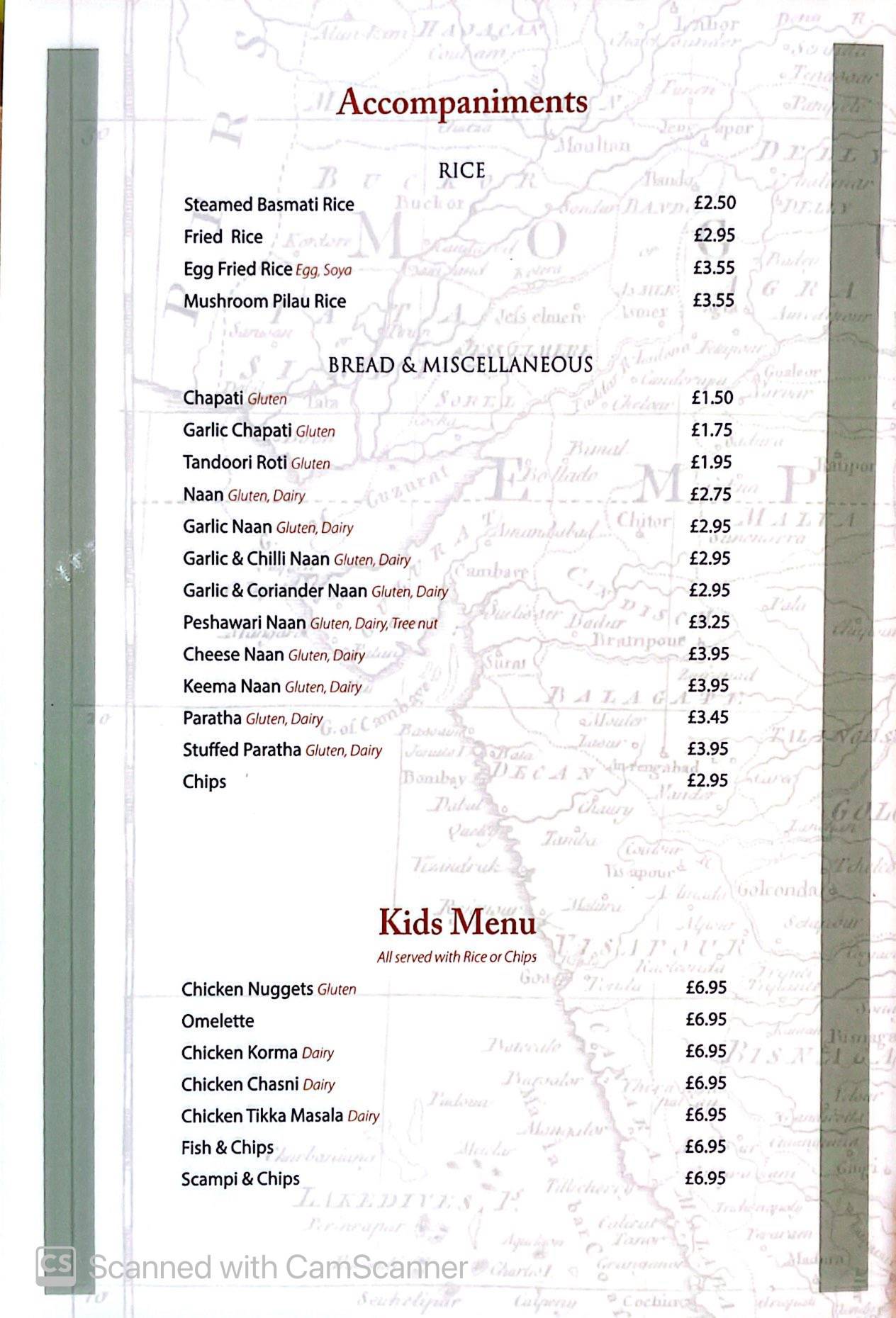 Menu at Himalayan Dine In restaurant, Airdrie