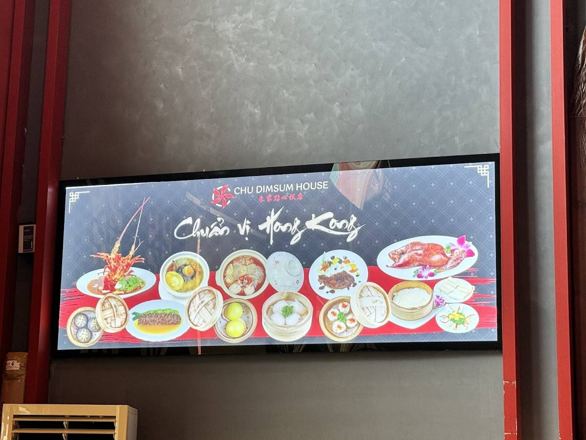 Menu at CHU DIMSUM HOUSE restaurant, Ho Chi Minh City
