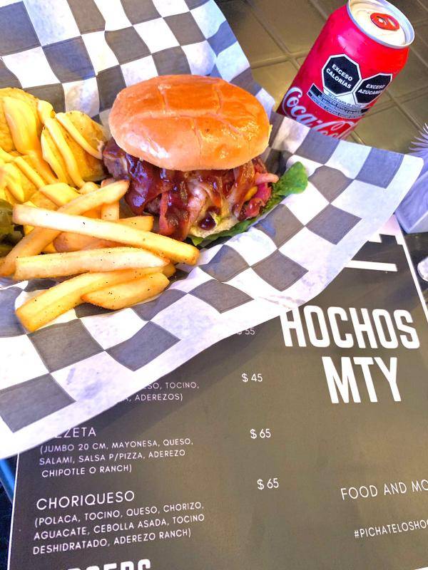 Menu at Hochos.mty restaurant, Monterrey