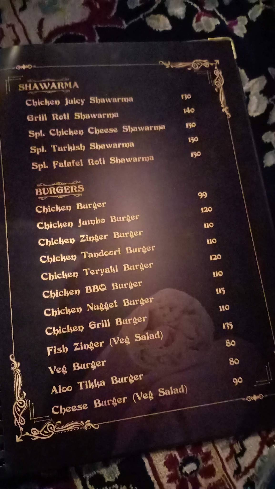 Menu at Yum Yum Tree Arabian Food Court MADHAPUR, Hyderabad, 1-10-54/A ...