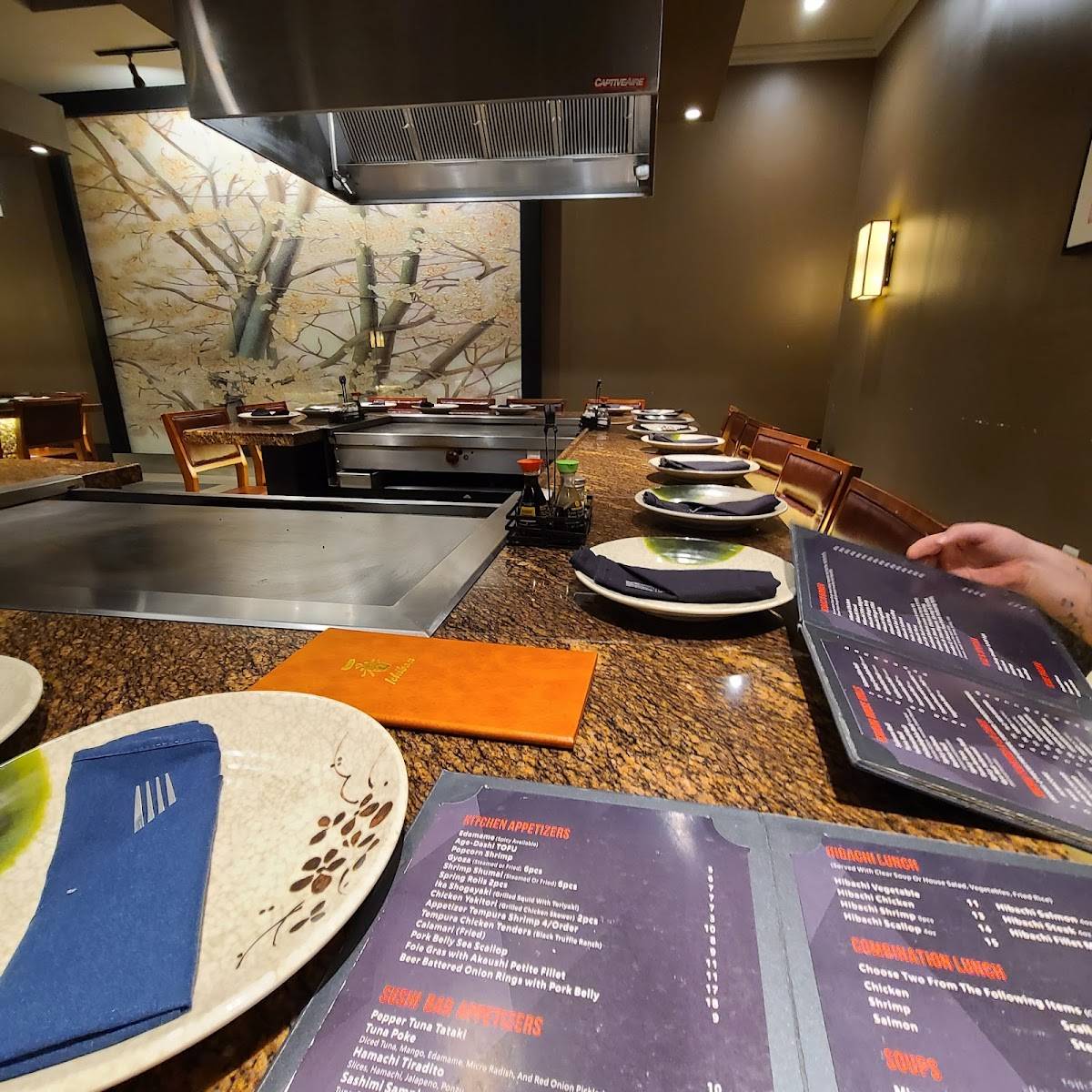 Menu at Ichiban Japanese Steakhouse & Sushi Bar, Waco
