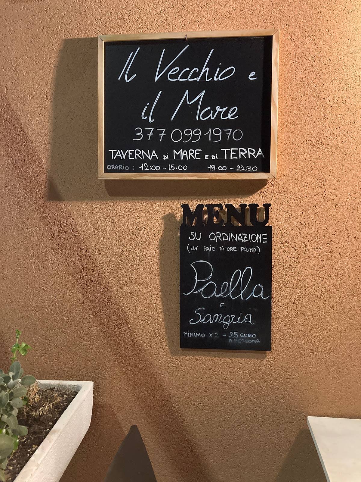 Menu da Il Vecchio e il mare ristorante, Senigallia