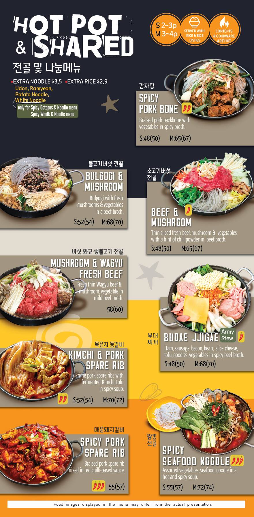 Menu at Strathfield Sports Club, Strathfield
