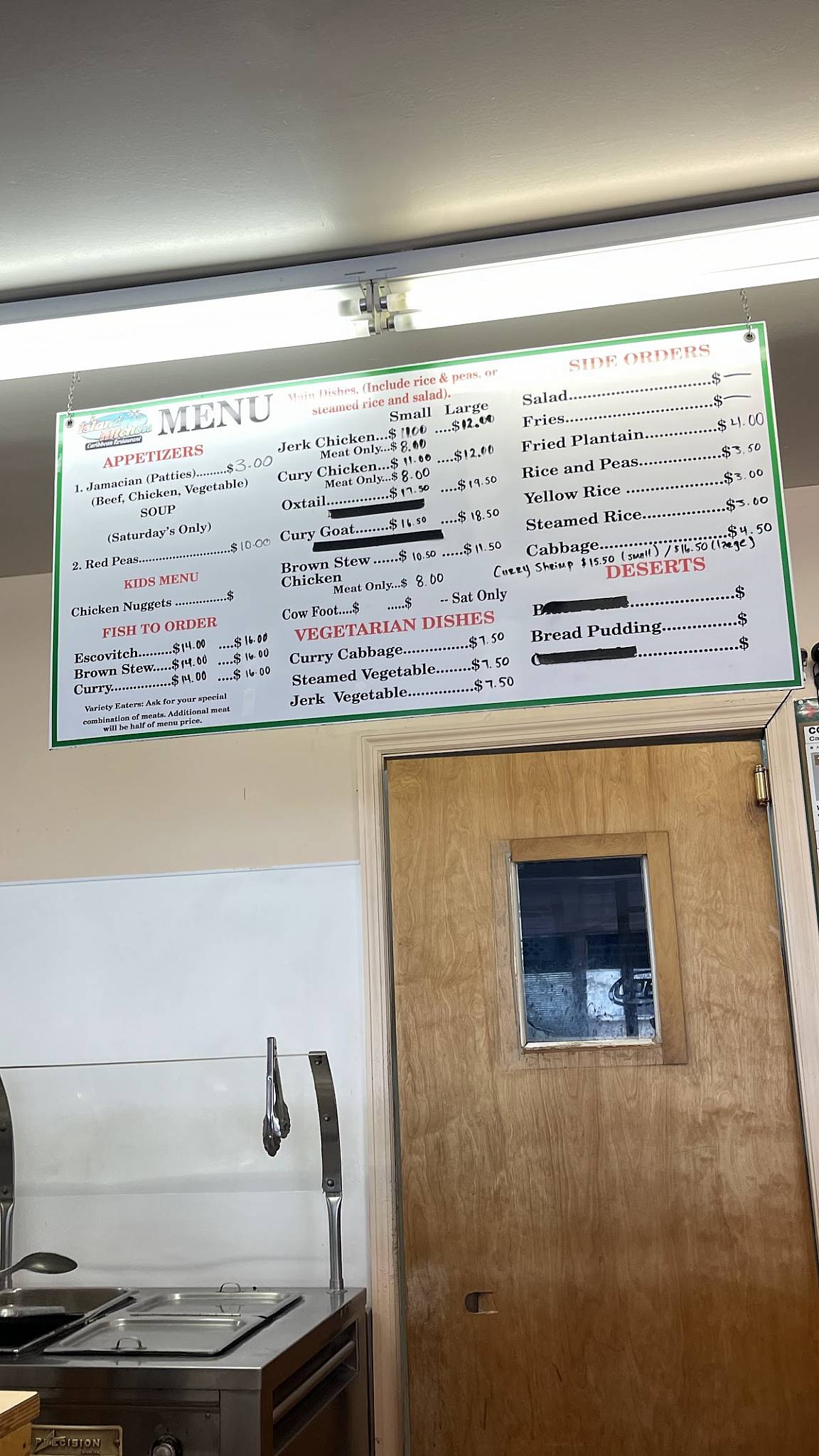 Menu at Island Kitchen Trini edition restaurant, Pensacola, N New ...