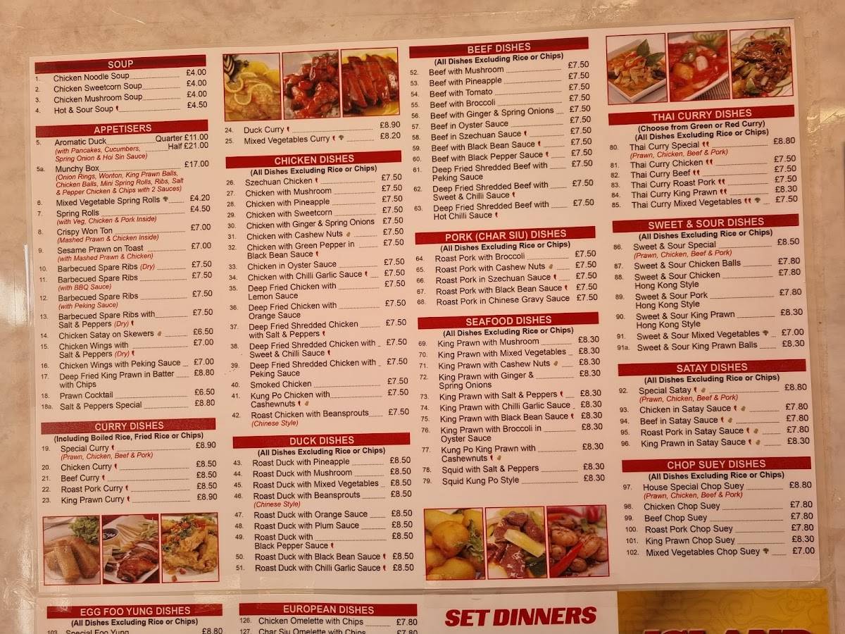 Menu at Island Star fast food, Stornoway, 28 South Beach