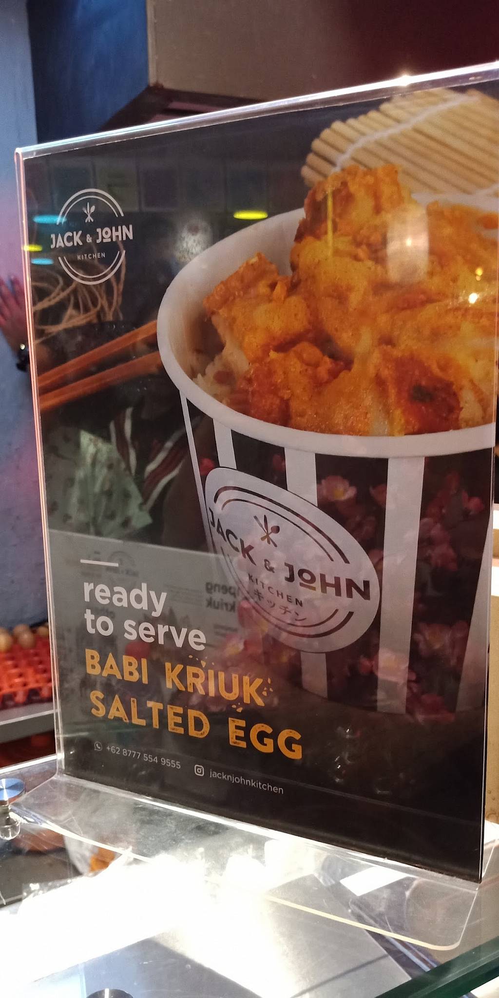 Carta del restaurante Jack & John Kitchen, Surabaya, Pakuwon Mall