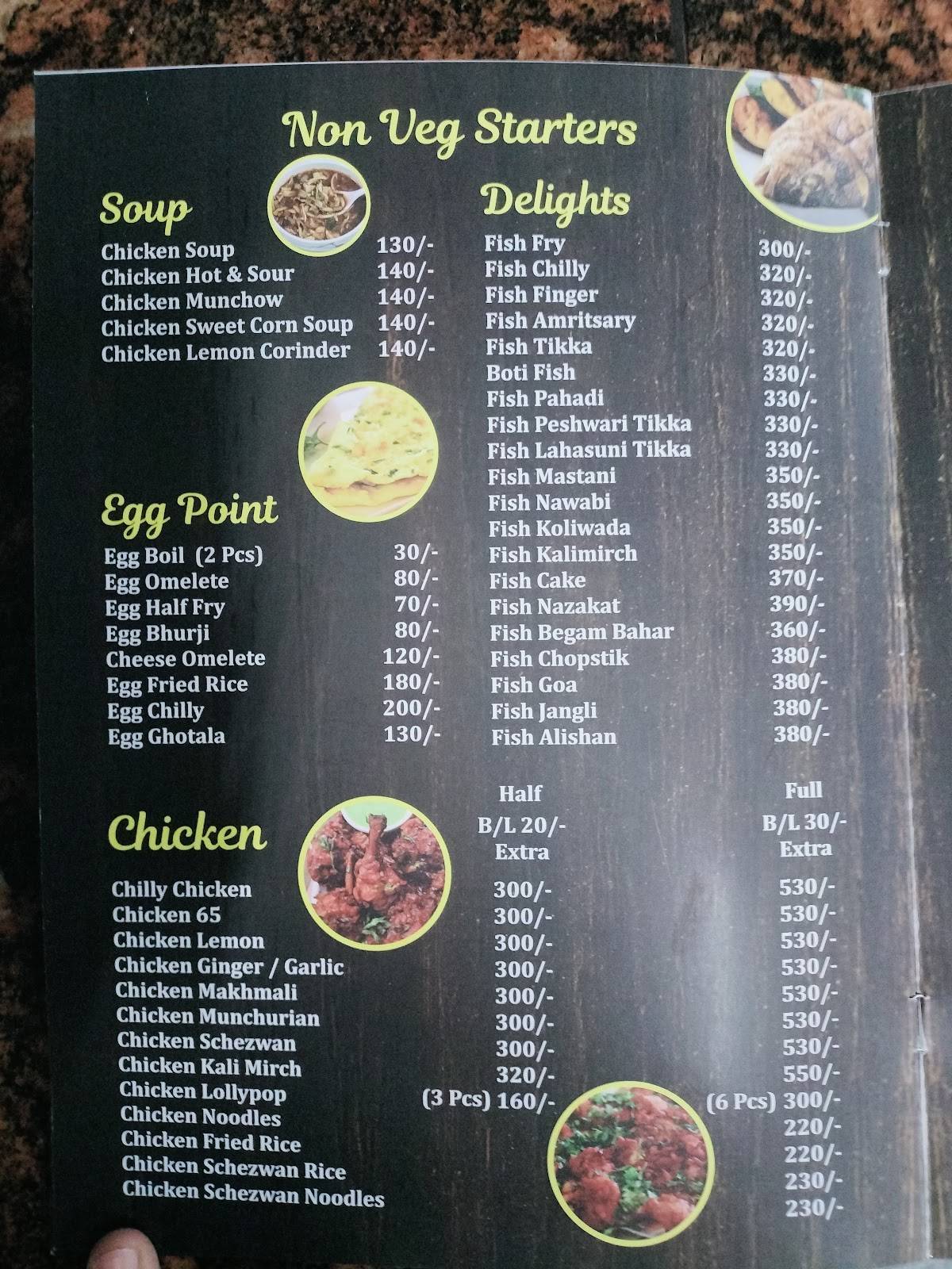 Menu at Jhumta Kukkad By Apna Punjabi Dhaba, Indore