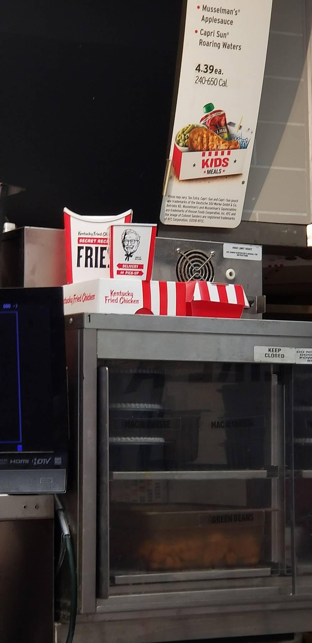 Menu at KFC fast food, Hasbrouck Heights, 177 NJ-17