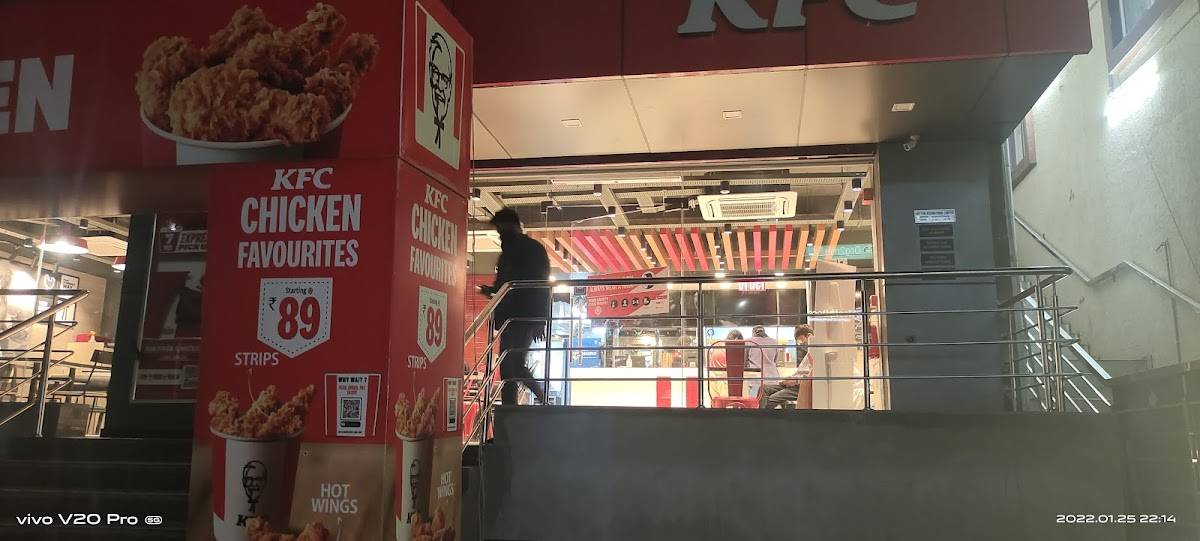 Menu at KFC, Hyderabad, Plot No 1421
