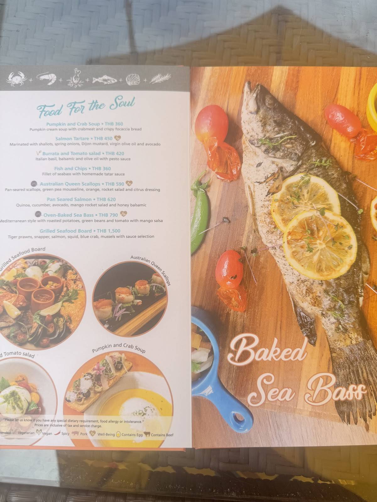 Menu at Bubbles Restaurant, Kathu