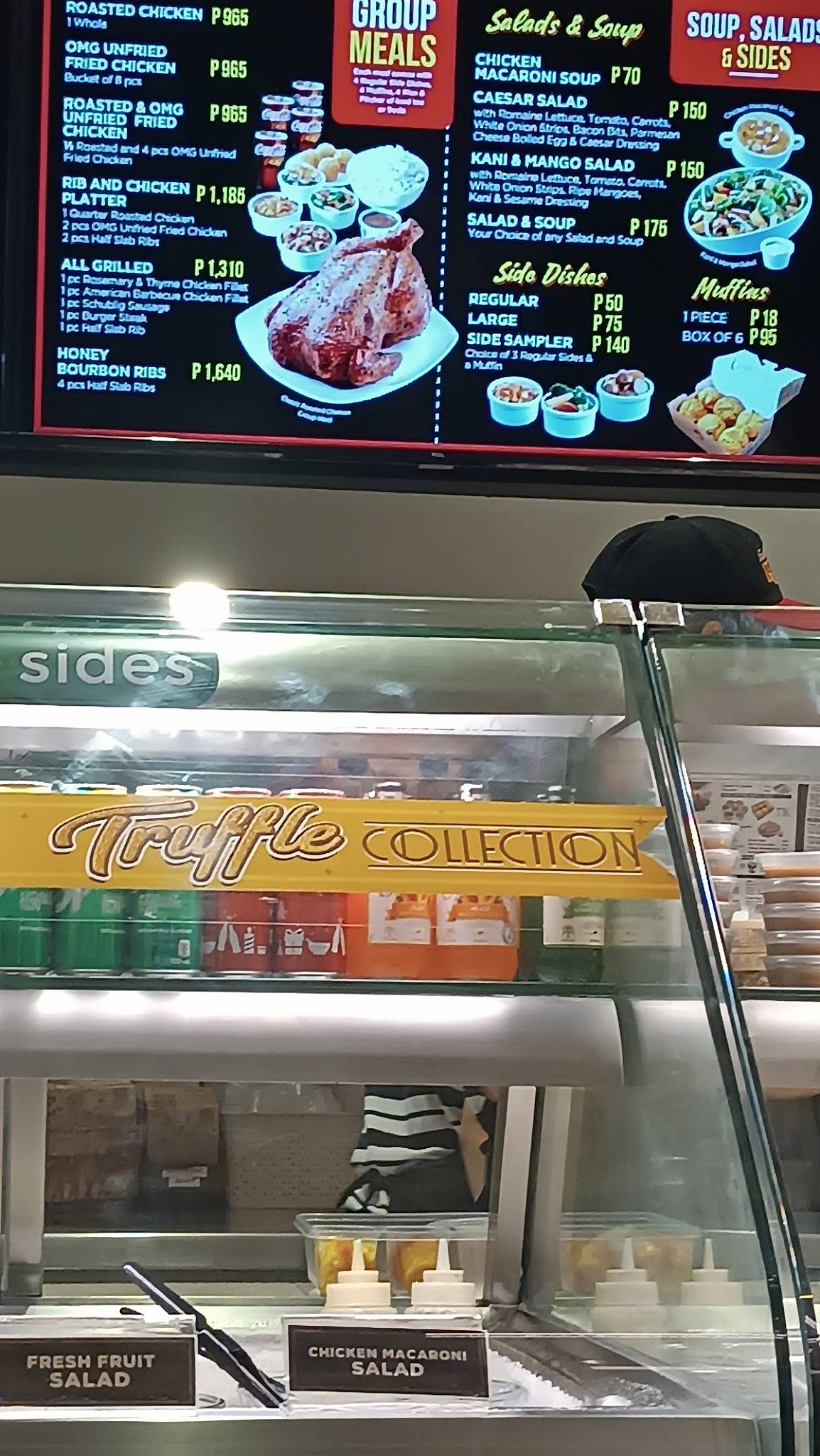 Menu at Kenny Rogers Roasters Eton Centris restaurant, Quezon City