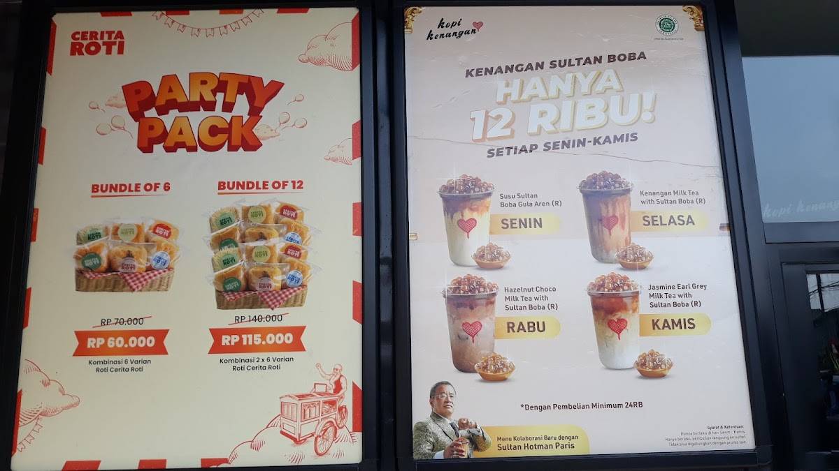 Menu at Kopi Kenangan - Alfamidi Penggilingan, Jakarta