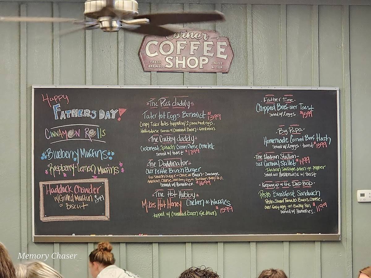 Menu at Kopper Kettle restaurant, Topsham
