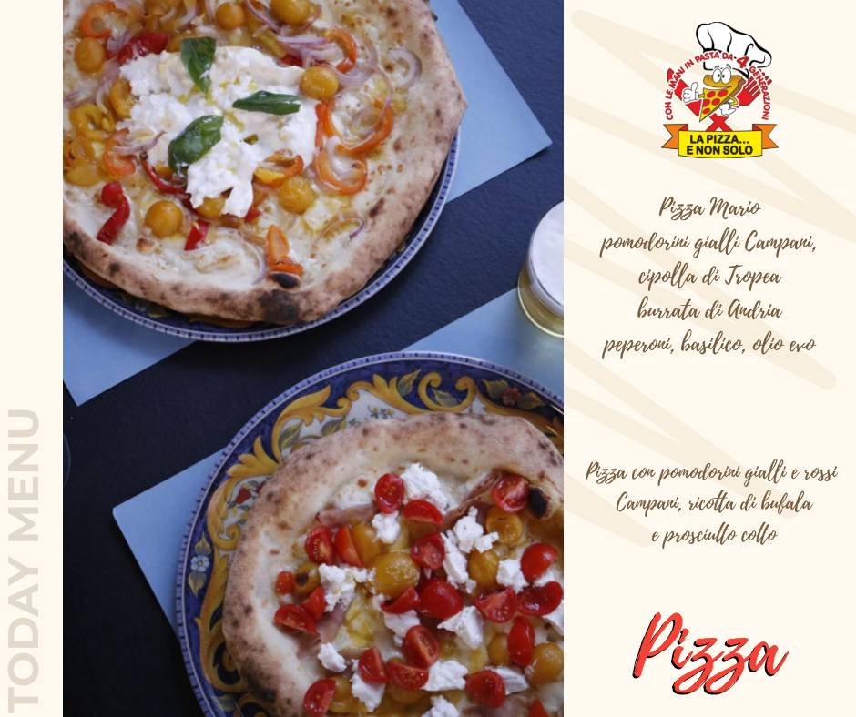 Menu da LA PIZZA E NON SOLO ristorante, Pordenone, Via Montereale