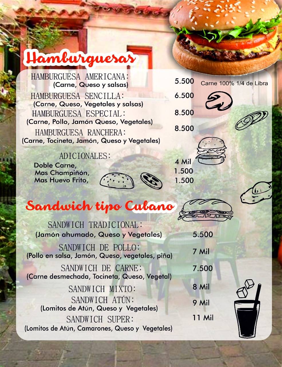 Carta de La Pizzeria, Santa Ana Nextlalpan, Avenida Hacienda la ...