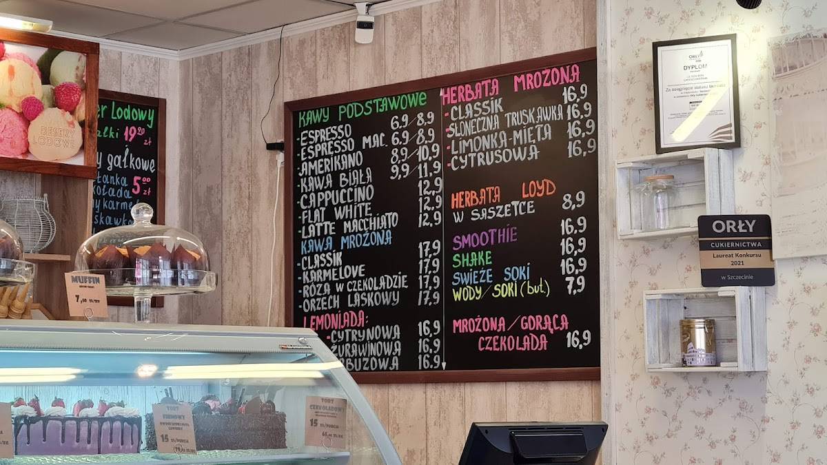 Menu at LE BON BON Cafe&Cukiernia, Szczecin