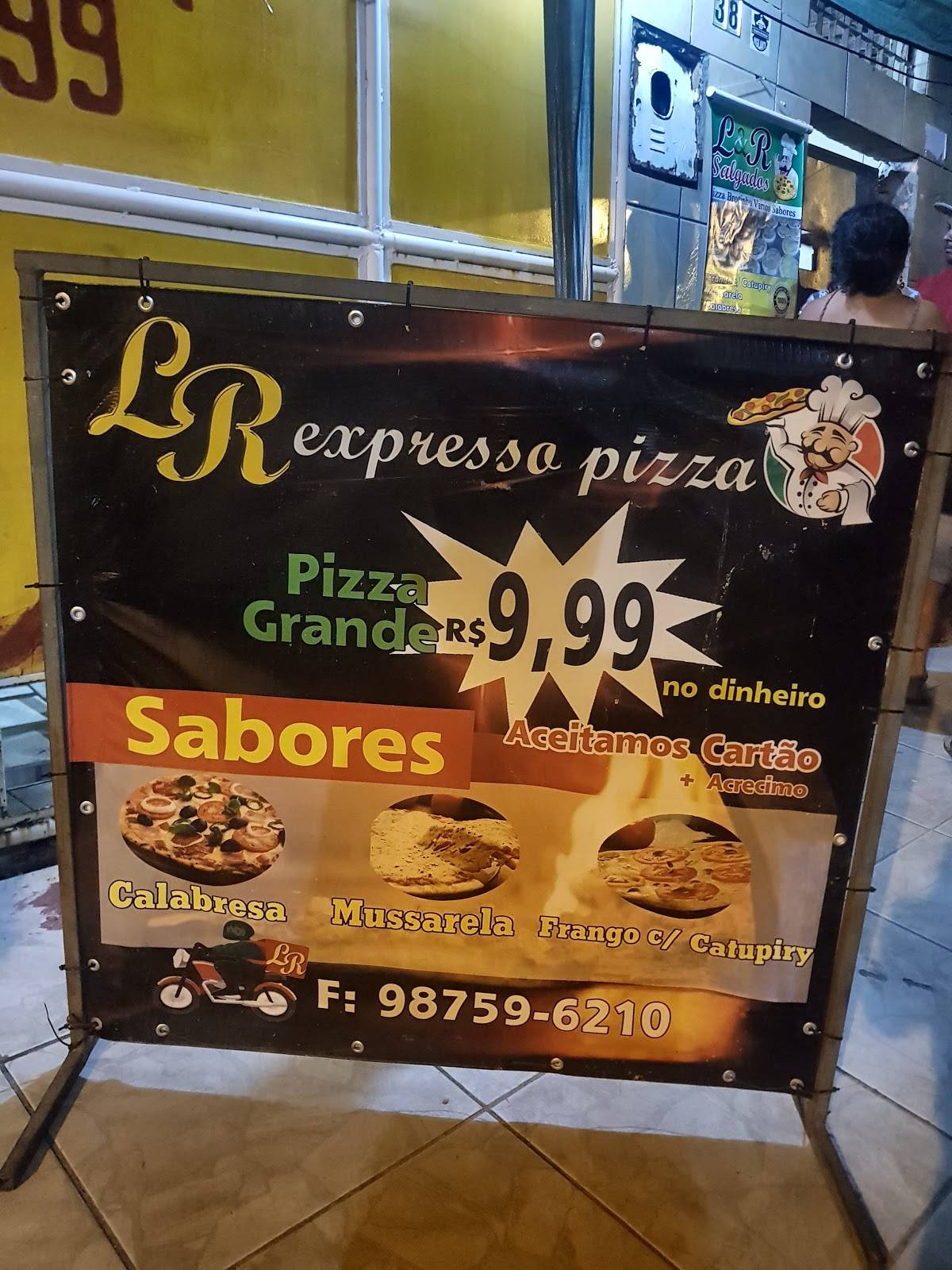 Menu em LR Expresso Pizza restaurante, Recife, R. Oliva