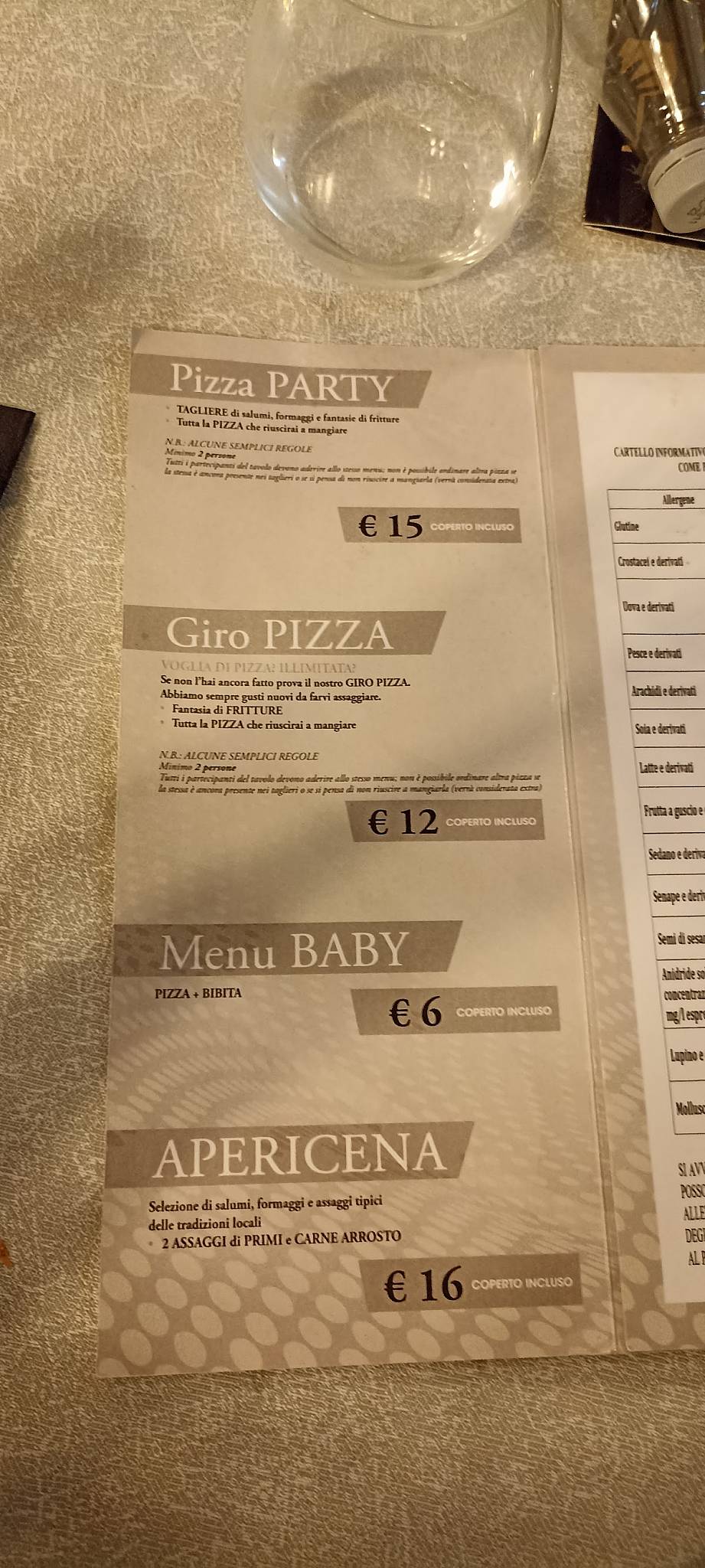 Menu da La Maddalena_messina ristorante, Messina