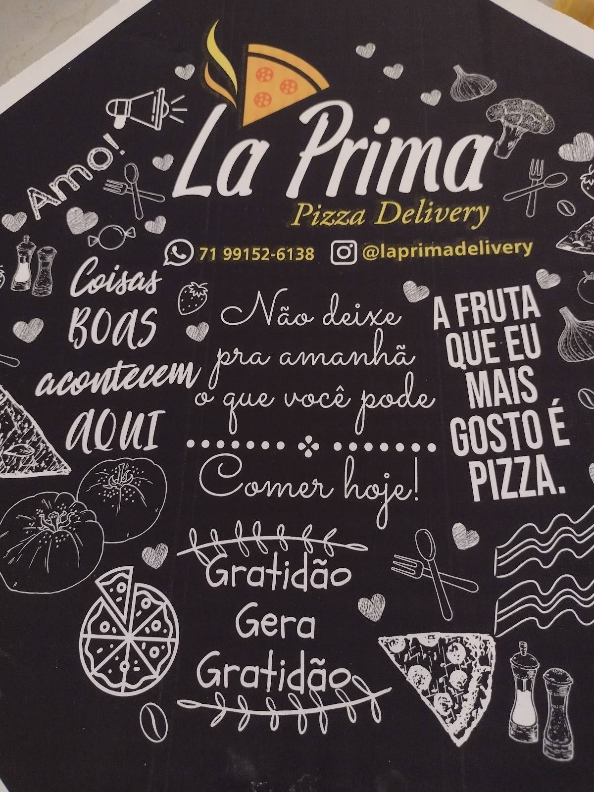 Menu em La Prima Pizzaria Delivery, Salvador