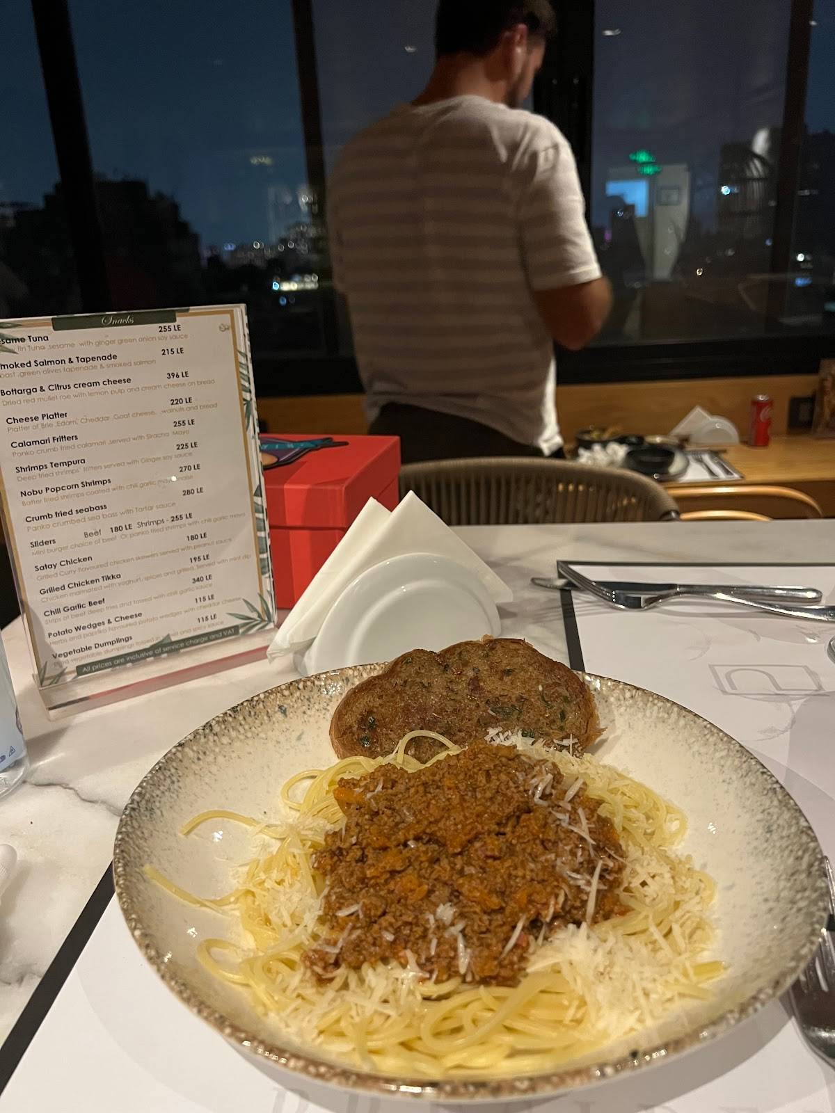 Speisekarte von La Terrace Restaurant & Lounge, Kairo